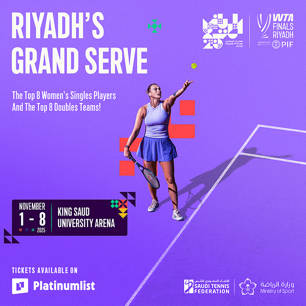 2025 WTA Finals Riyadh presented by PIF Sports Events King Saud ...